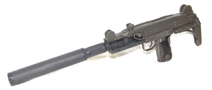 Uzi With Suppressor
