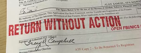 NFA Policy | Machine Gun Tours